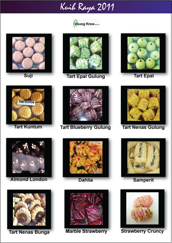 Kuih Raya 2018: Katalog Kuih Raya 2011 Terkini