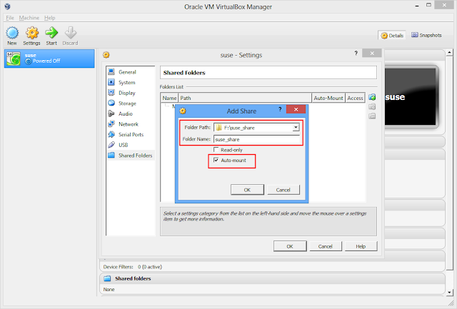 Share Folder Between Windows Host OS And OpenSUSE Guest VM Technology Share Folder Between Windows Host OS And OpenSUSE Guest VM Technology