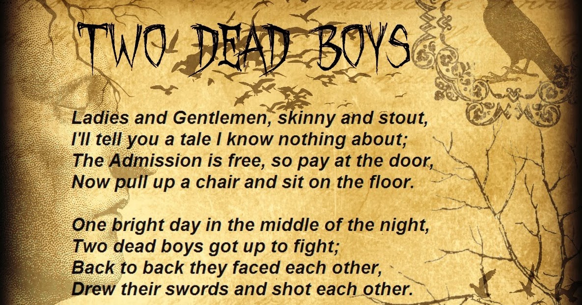 glenda's World : Two Dead Boys Poem by Tyler Rager