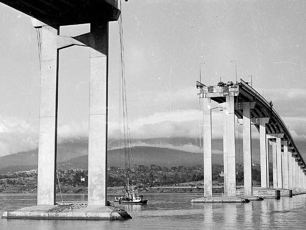 The Tasman Bridge Disaster Occurred in Hobart, Tasmania, Australia ...