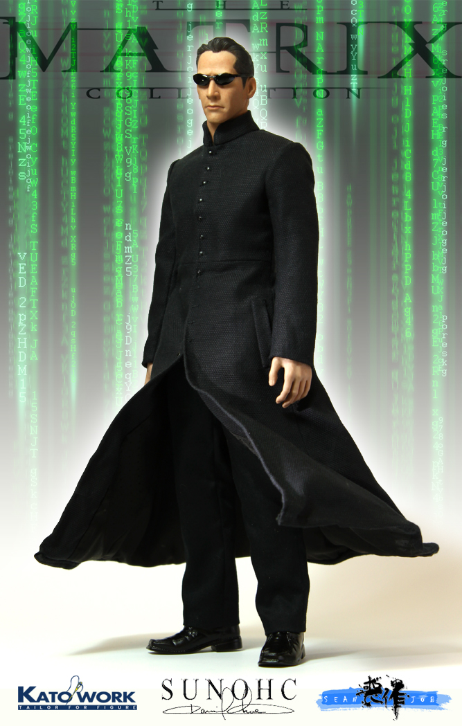 Figures Art of SeanJob: Keanu Reeves as Neo from Matrix Reloaded (2003)