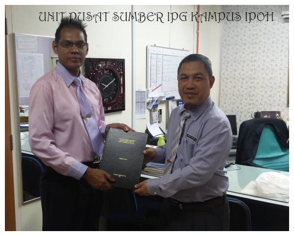 October 2018 ~ Perpustakaan Institut Pendidikan Guru Kampus Ipoh