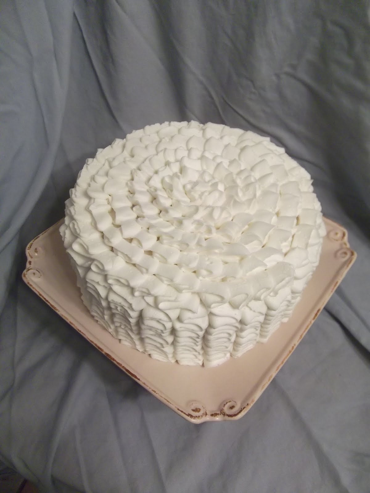 Let Them Eat Cake!: Vertical Ruffle Cake