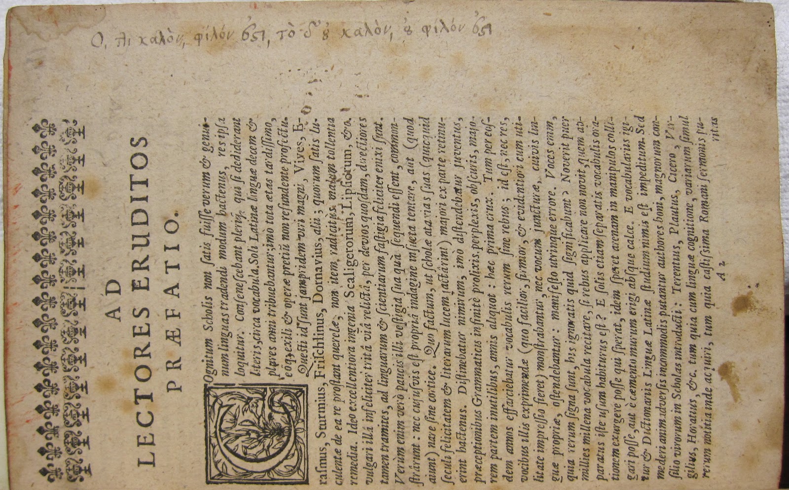 MCRS Rare Books Blog: Annotating a 1643 English-Latin Phrase Book