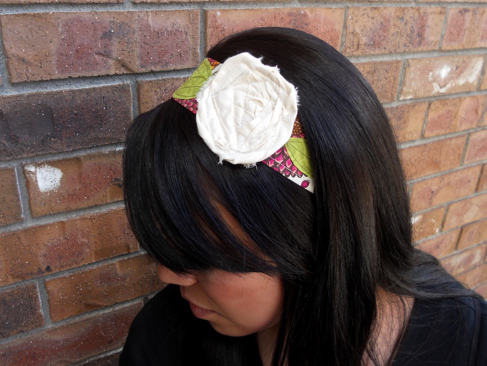 Just Another Hang Up: Fabric Flower Headband Pattern ...