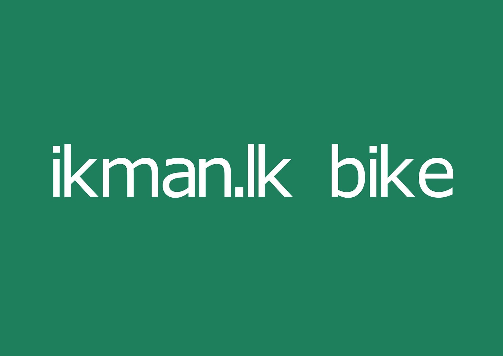 ikman lk bike | ඉක්මන් බයික් - ikman lk bike | ඉක්මන් බයික්