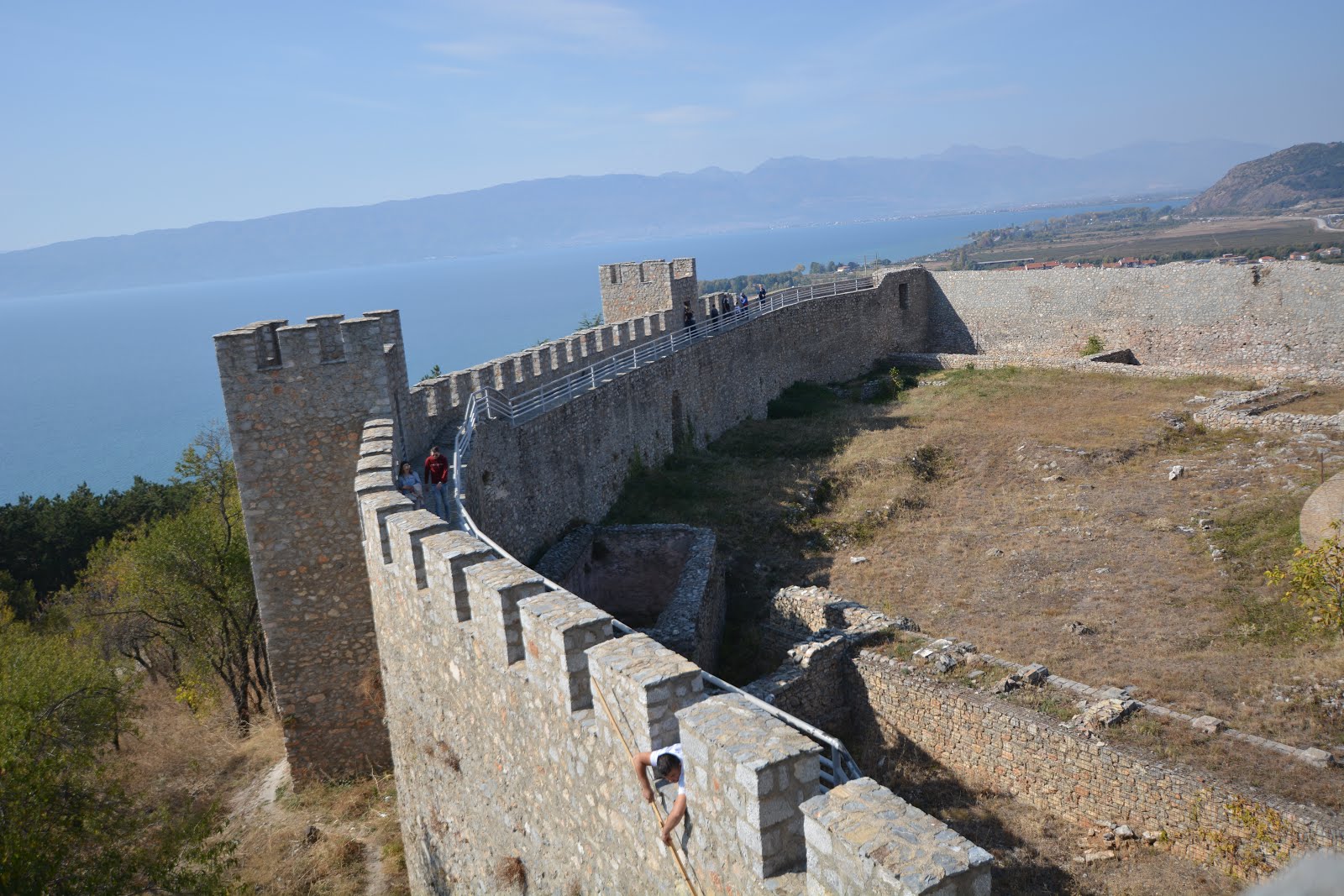 SAMOIL FORTRESS IN OHRID (SAMOILOVA TVRDINA) ~ Macedonian Cuisine