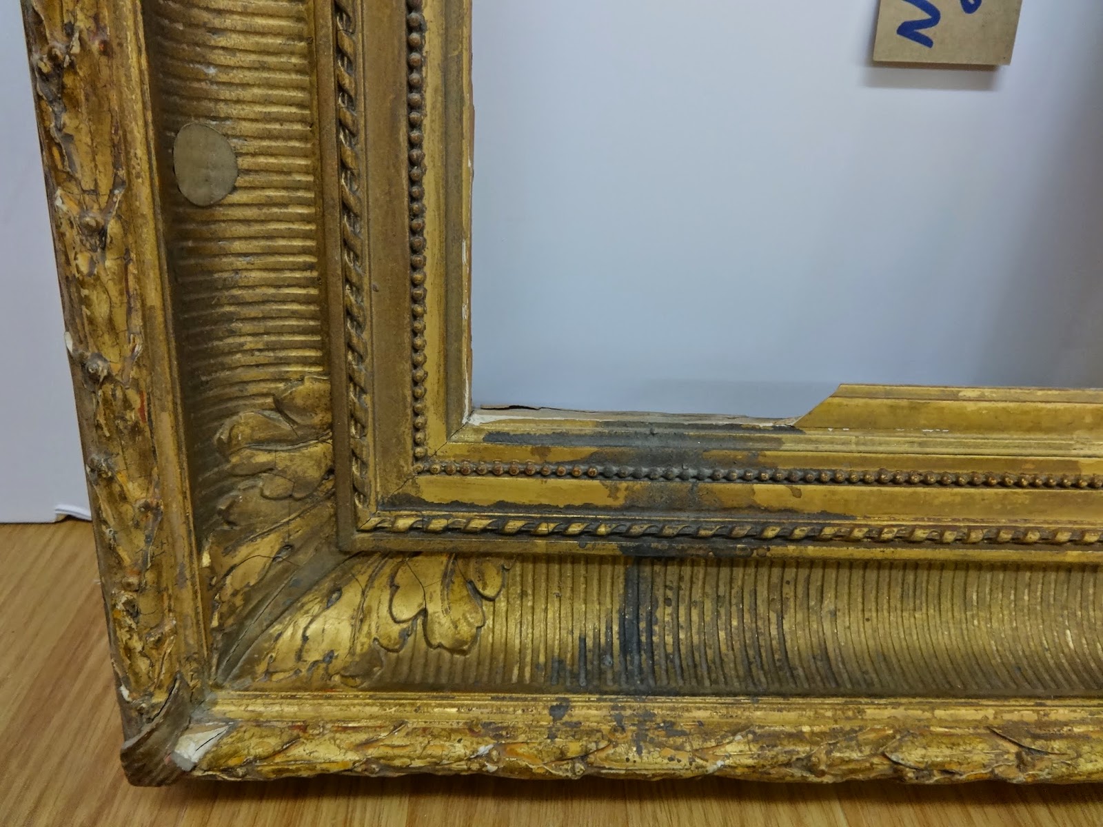 Antique Frame Sale: Second Empire Fluted Neoclassical Frame