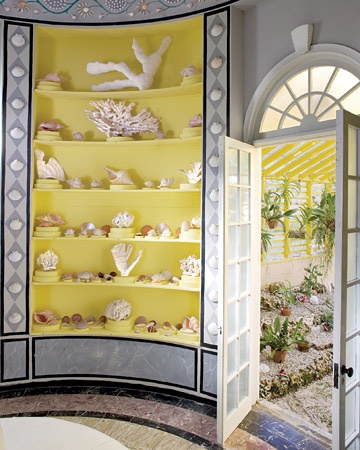 Eye For Design: Great Ways To Display Your Seashell Collection