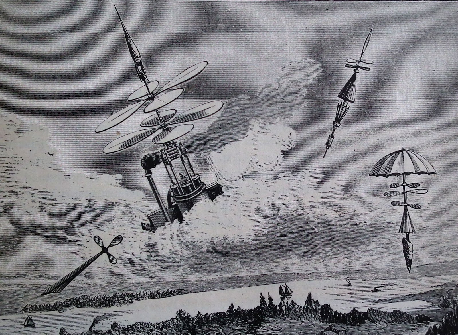 The Things I Enjoy: Those incredible "flying machines" that did not ...