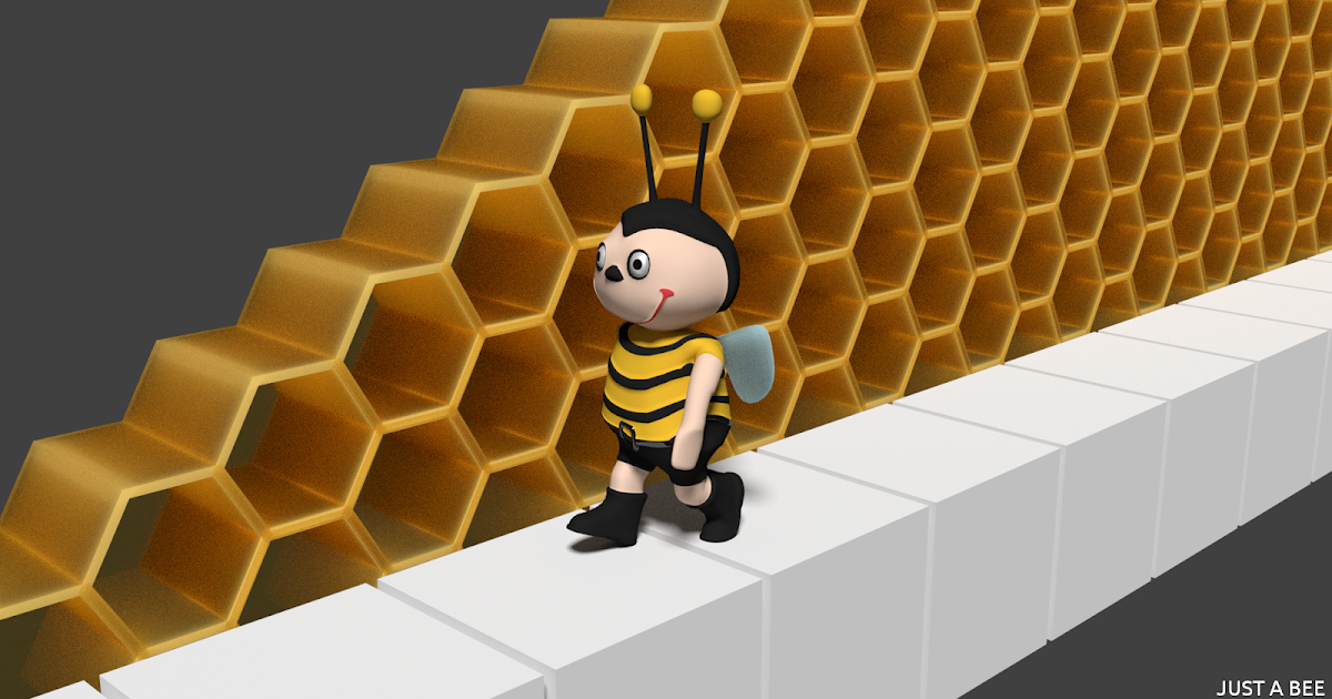 Another Bee walk cycle