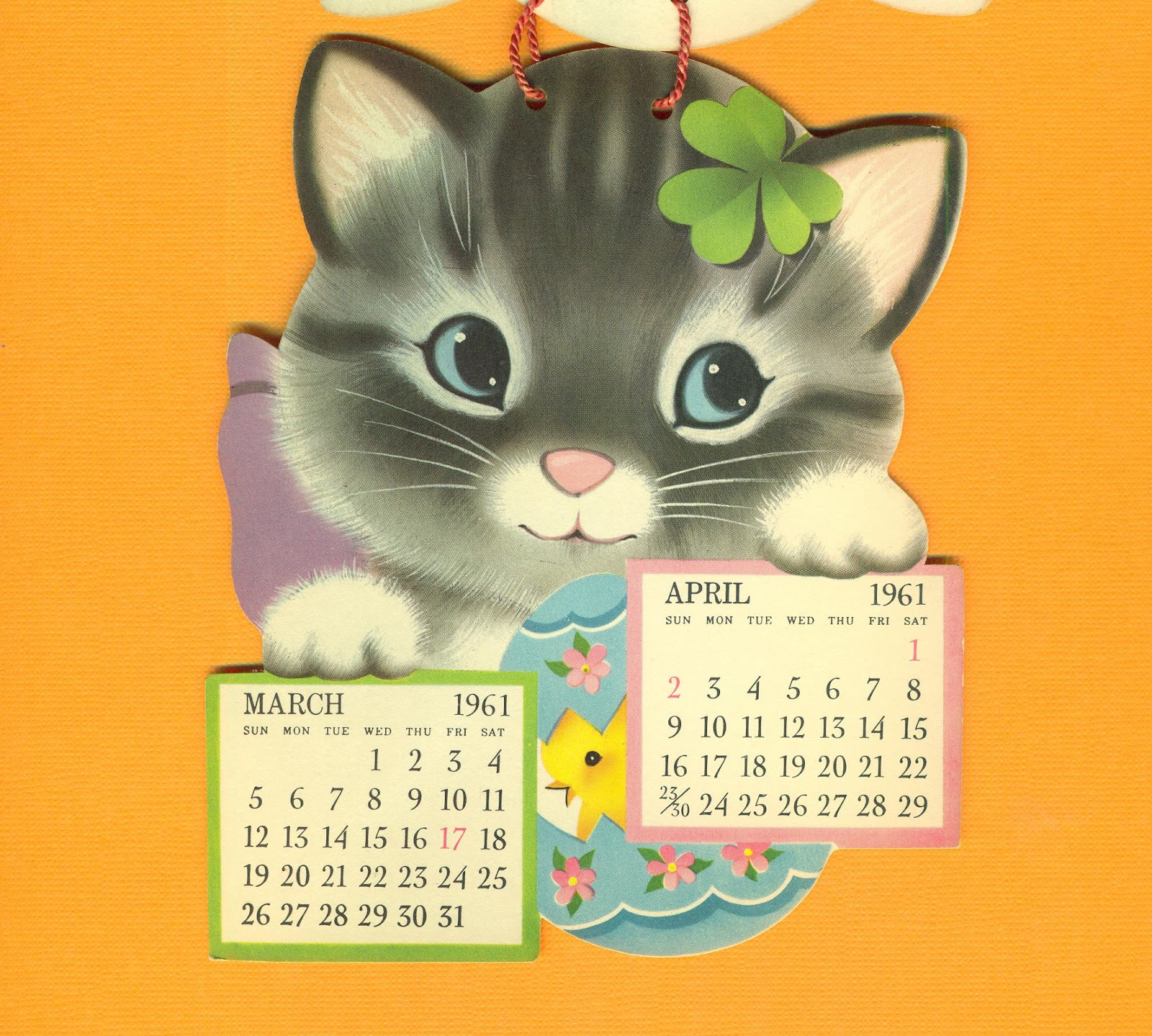 gold country girls: Another Cute Kitty Calendar