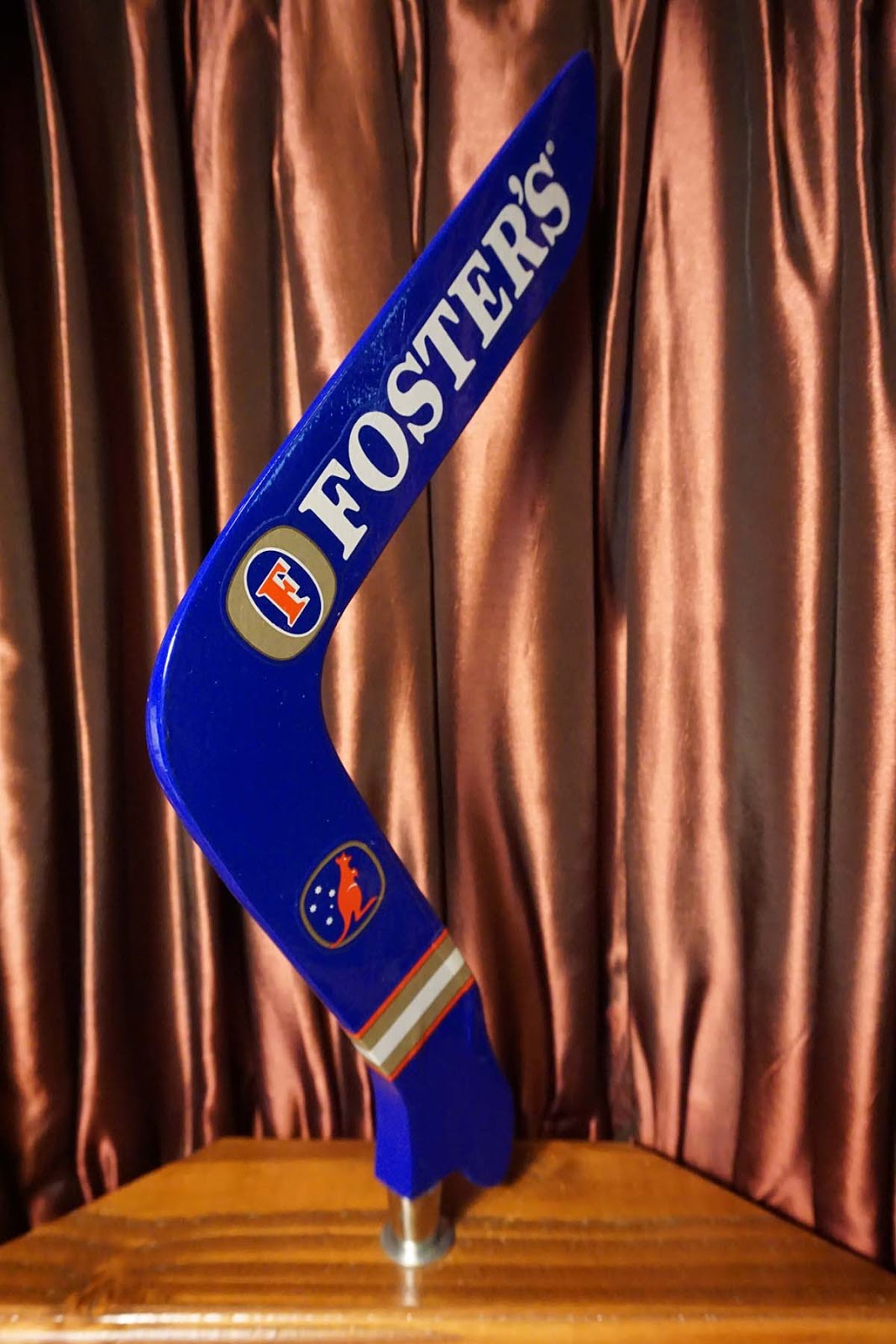 Tap Handle #532: Foster's Boomerang