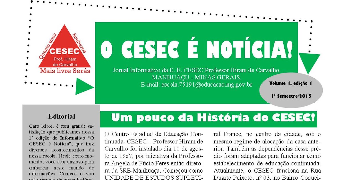 Como Funciona O Cesec - BRUNIV