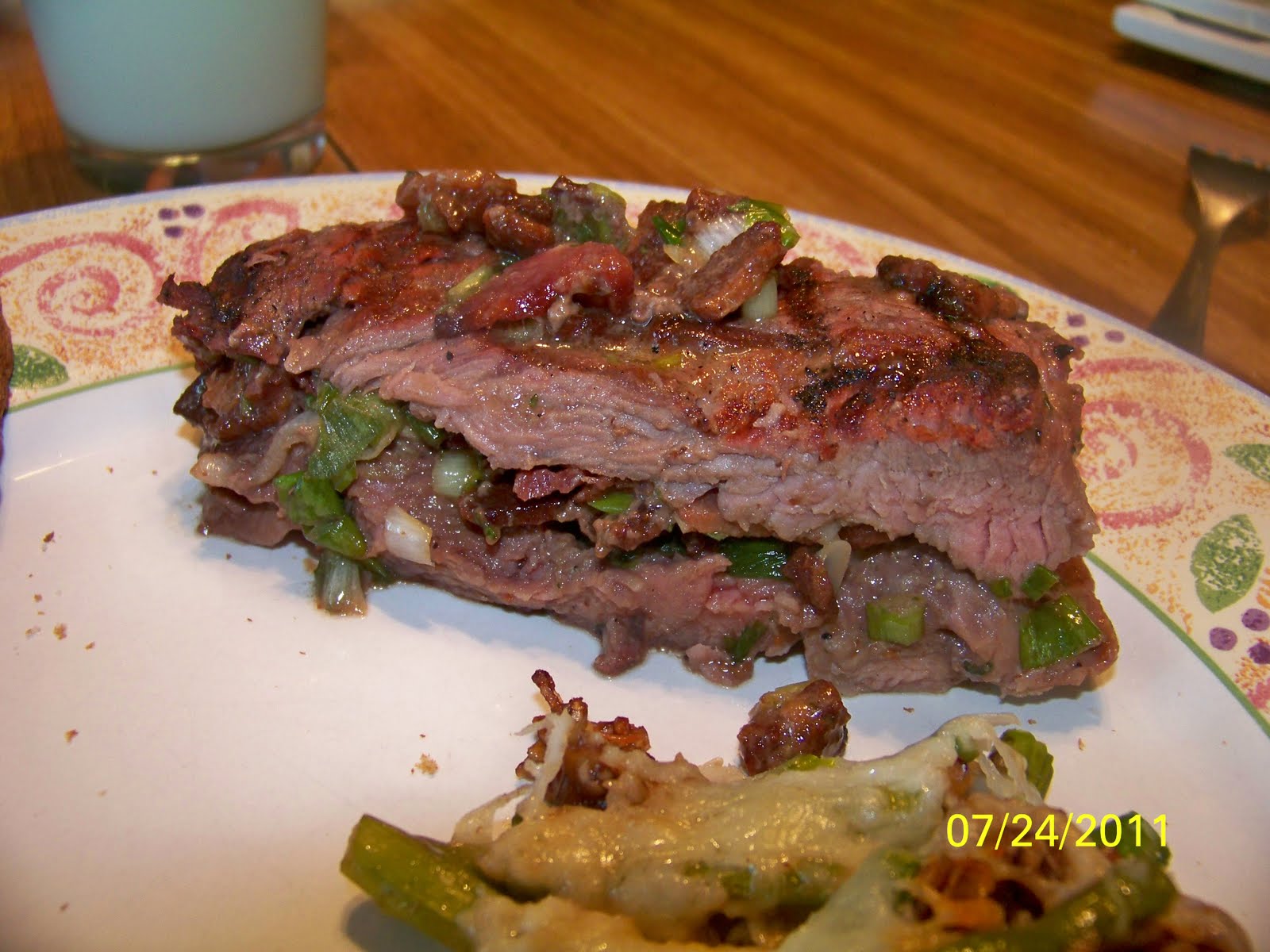 Connor's Cooking: Loaded Flank Steak