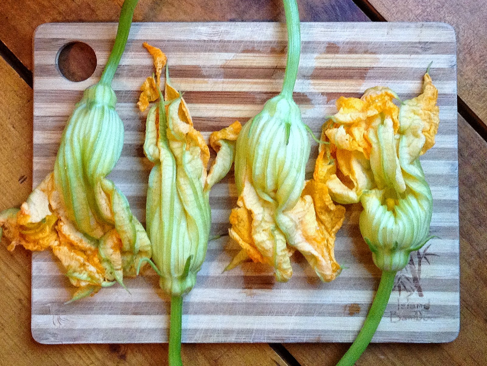 Keep the Peas: TACOS: ZUCCHINI FLOWERS AND FIDDLEHEAD FERNS