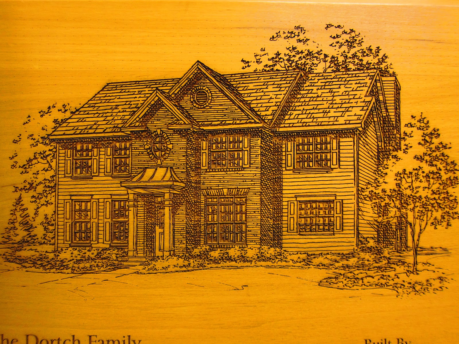 Everything Etched: Wooden Plaque