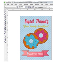 [TUGAS 5] Tutorial Poster donat