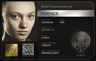 The Hunger Games Saga: Conhecer o Cast: Jacqueline Emerson como Foxface.