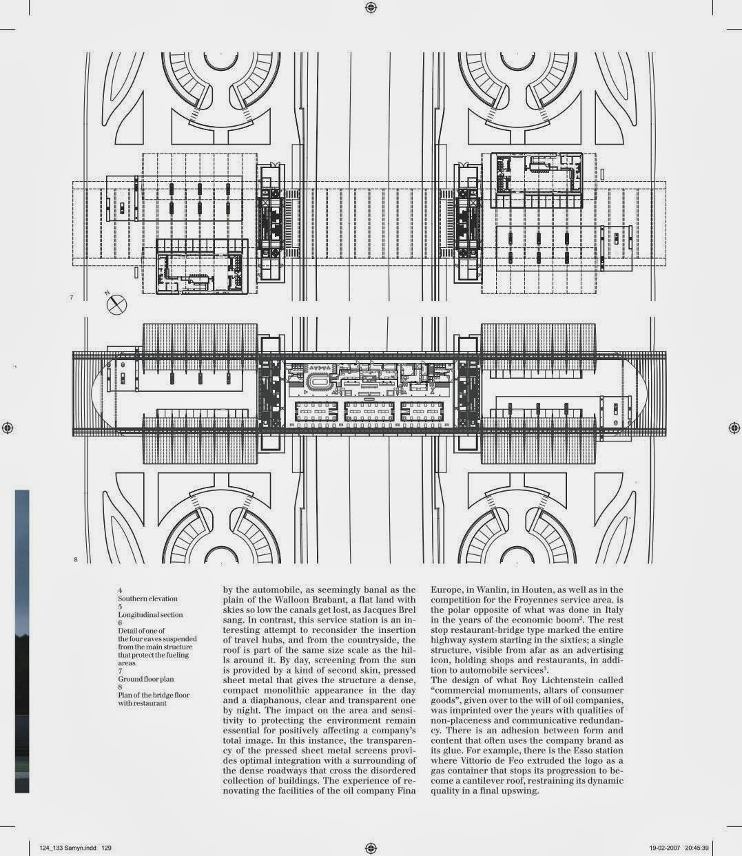 Architecture Library: Fina Europe Service Station in Orival.Orival ...