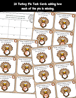 Turkey Pie Fractions and a FREEBIE | Teacher's Take-Out