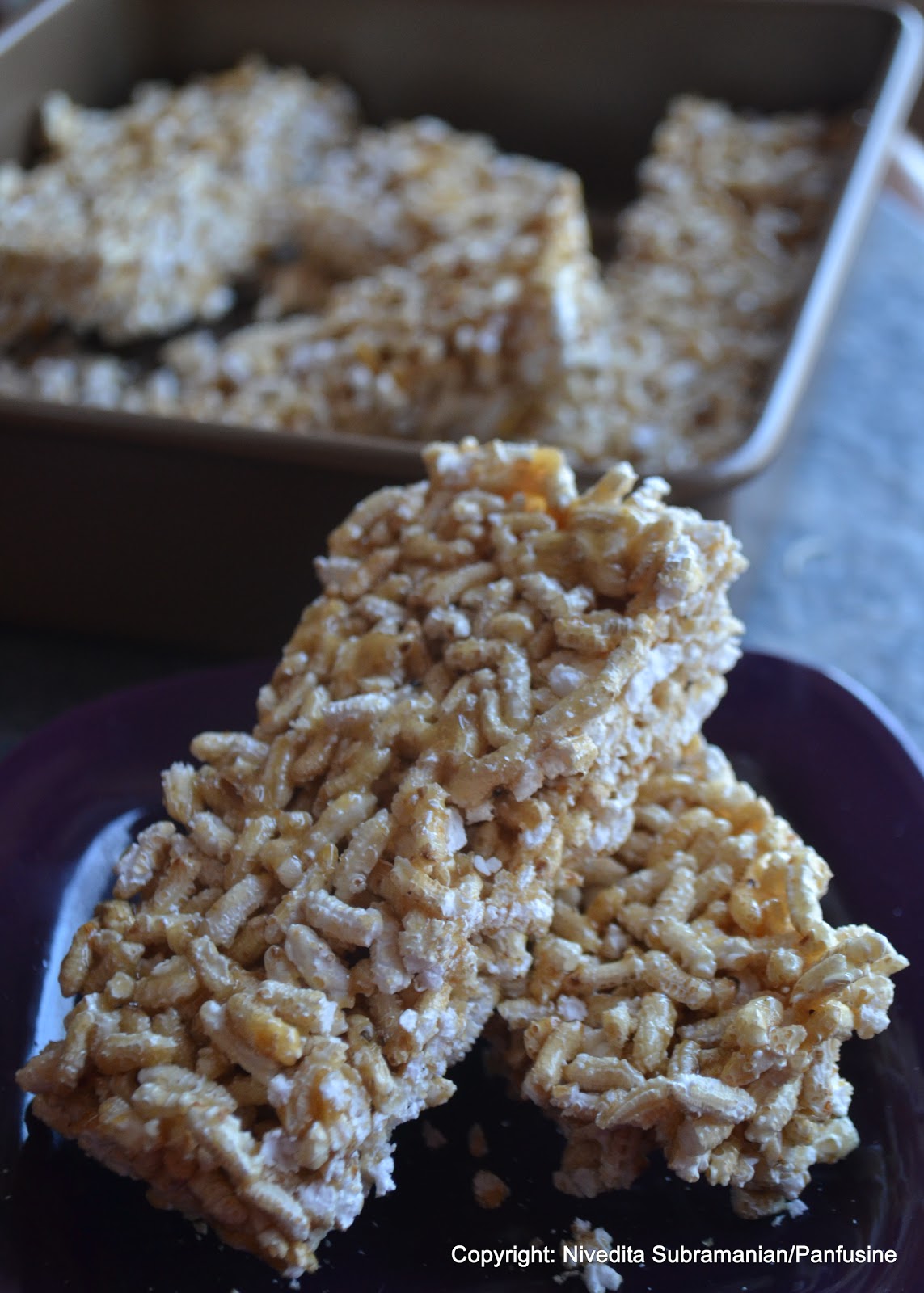 Day 334 - Popped Rice Bars (Karthigai Pori)