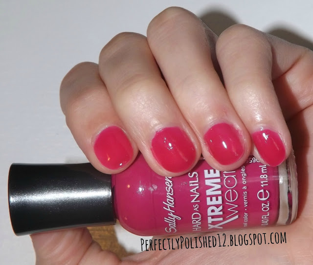 Perfectly Polished 12: Sally Hansen Xtreme Wear "Raspberry Rave"