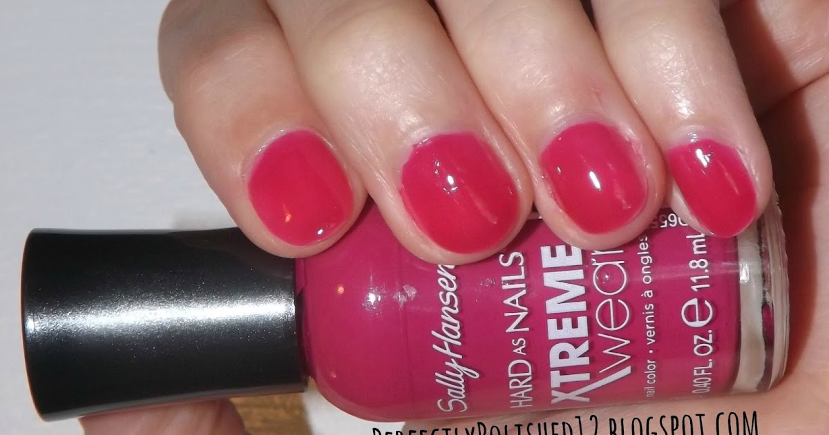 Perfectly Polished 12: Sally Hansen Xtreme Wear "Raspberry Rave"