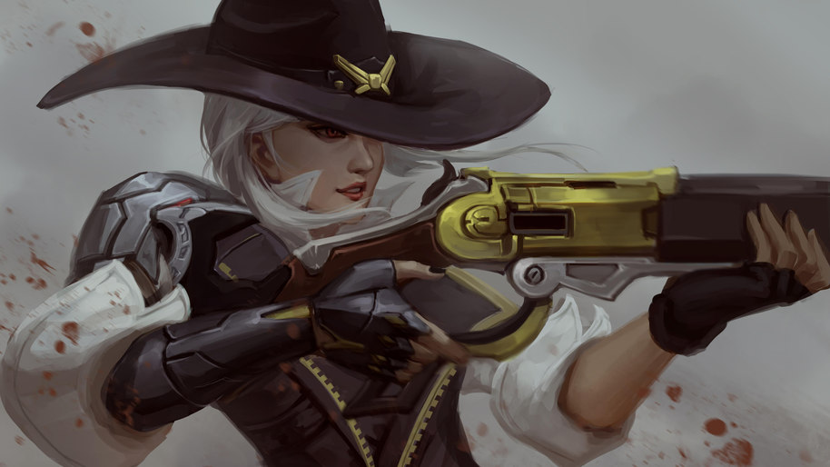 Ashe Overwatch 4k 294 Wallpaper Pc Desktop