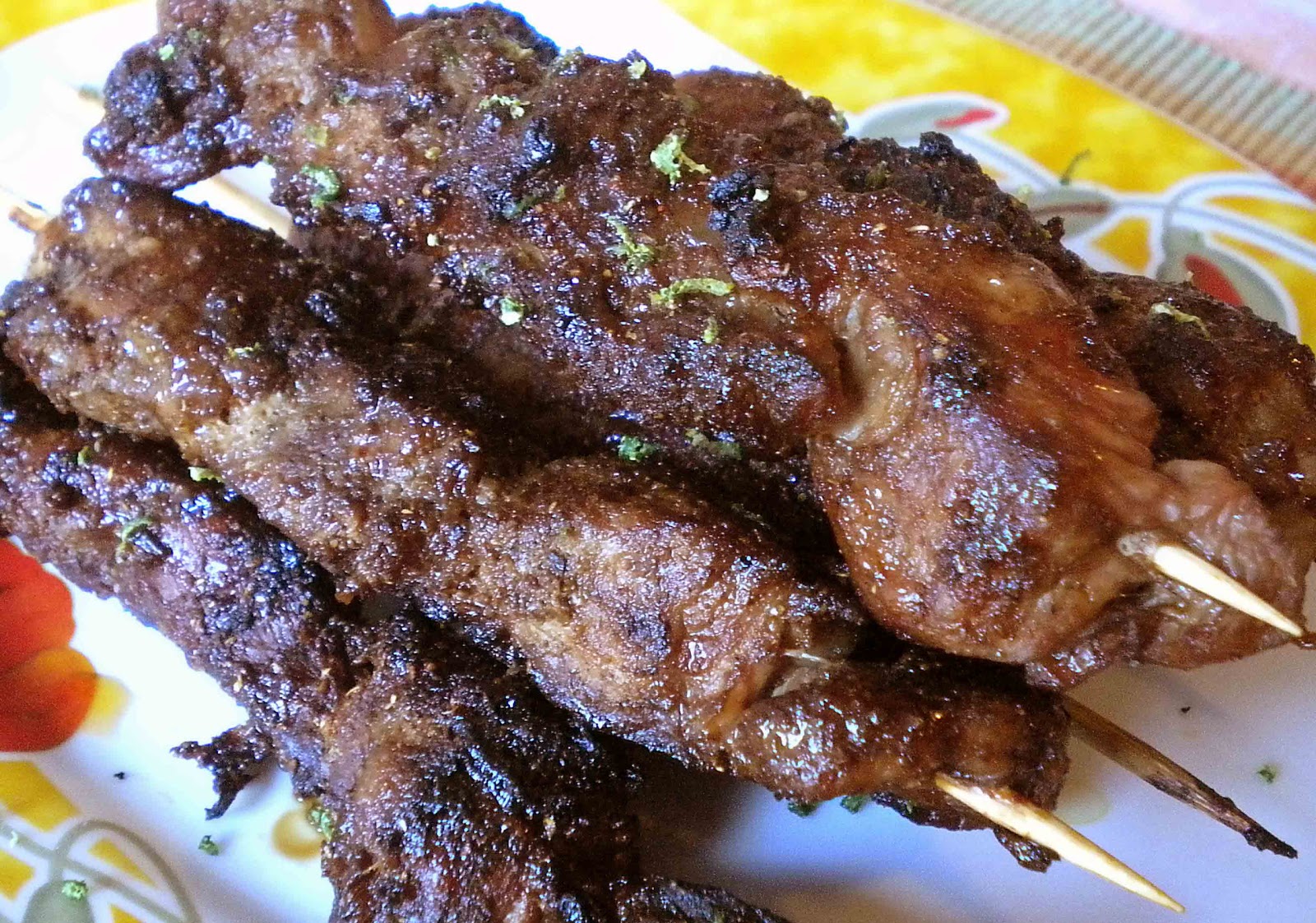 Shogun's Kitchen: ΧΟΙΡΙΝΑ SATE ΜΕ ΓΛΥΚΙΑ ΣΑΛΤΣΑ ΣΟΓΙΑΣ (SATE BABI BUMBU ...