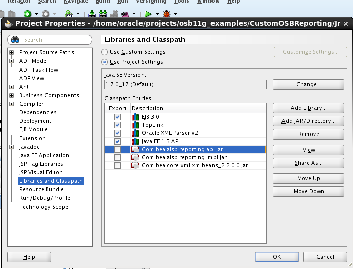 Java Oracle Soa Blog Custom Osb Reporting Provider
