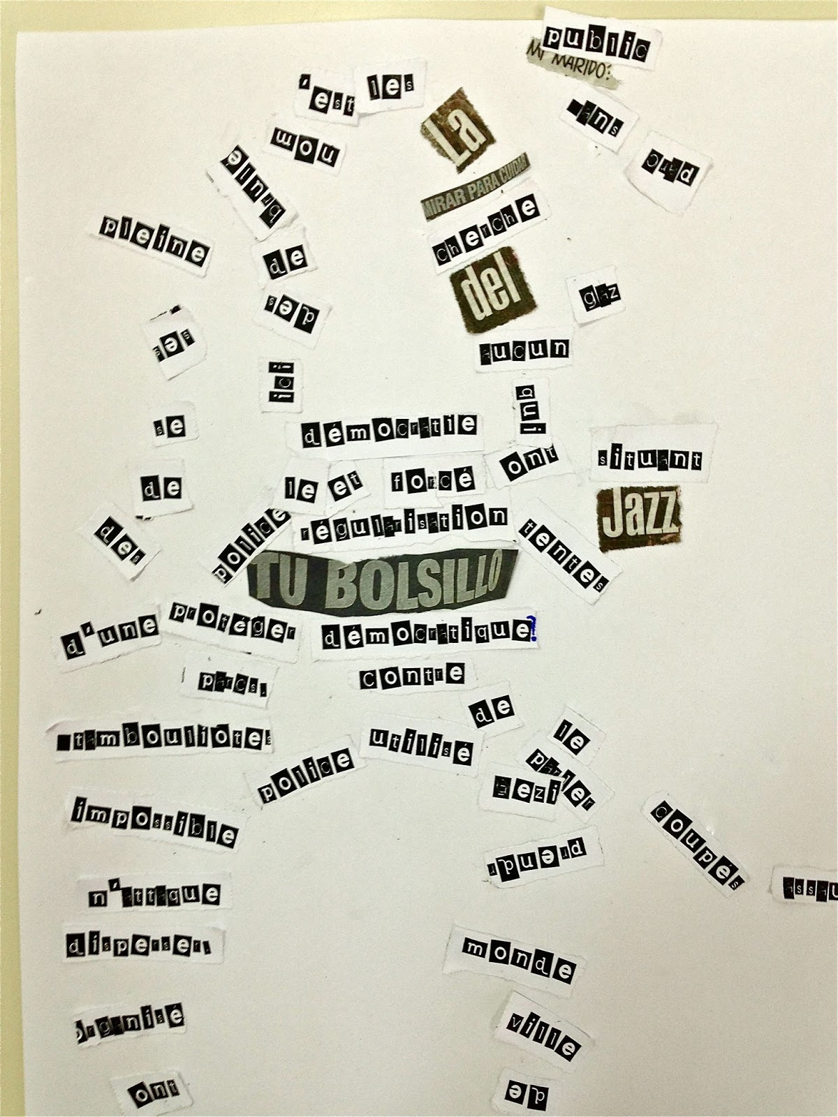 AUX AVANT-GARDES DE LAS VANGUARDIAS: POUR FAIRE UN POEME DADAÏSTE