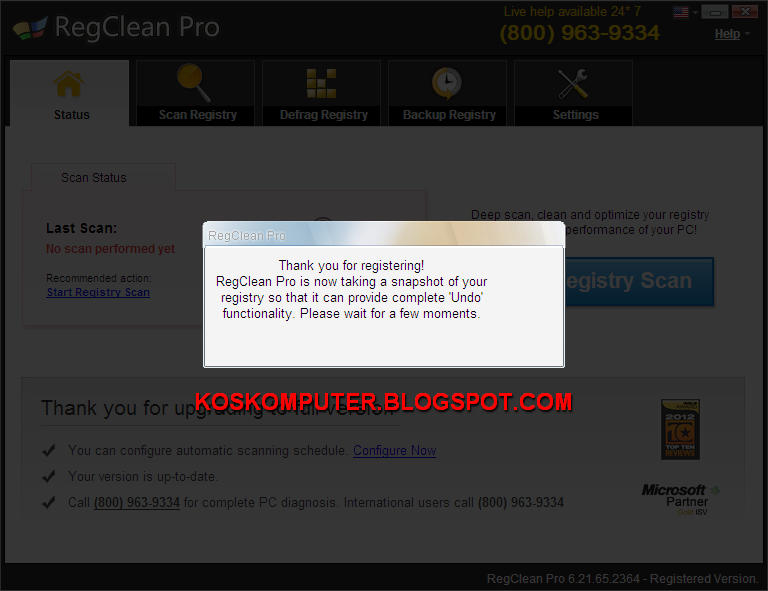 Systweak regclean pro v6.21.65.2364 with key centraspike « swatecer