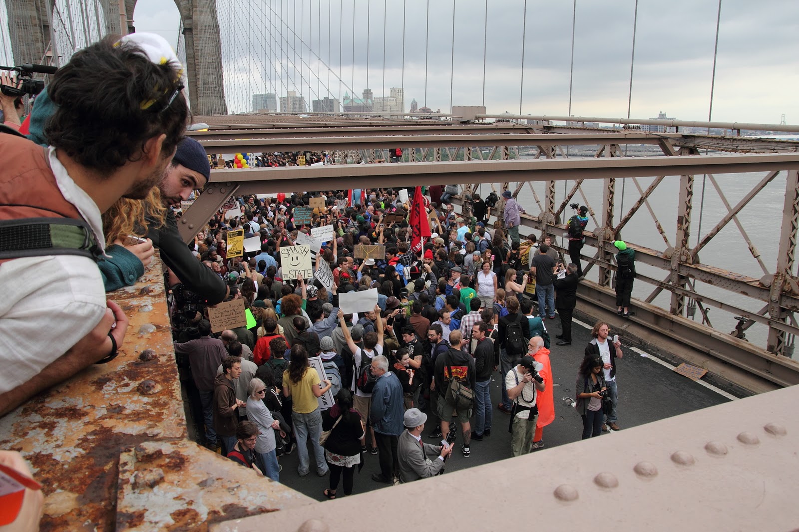 Judge, Jury, and Exhibitioner: #OccupyWallSt Brooklyn Bridge March