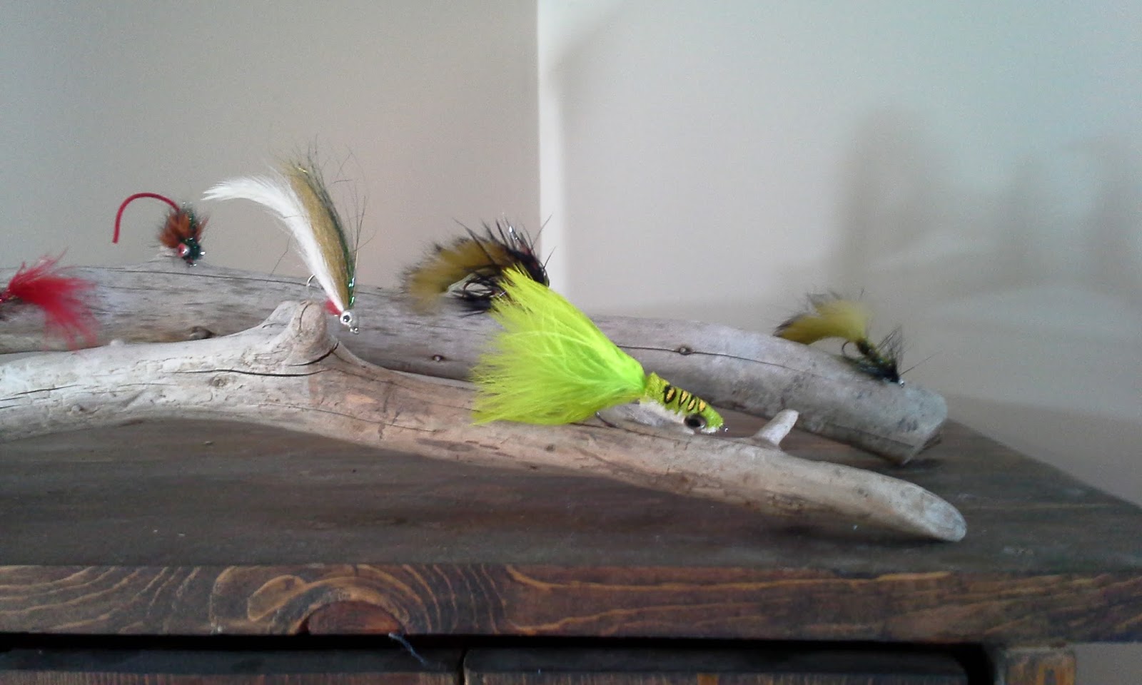 The Show Me Fly Guy: Driftwood Fly Display