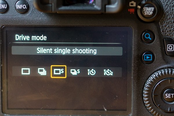 Camera Settings - Drive Mode: Single, Continuous, Remote and Timer ...