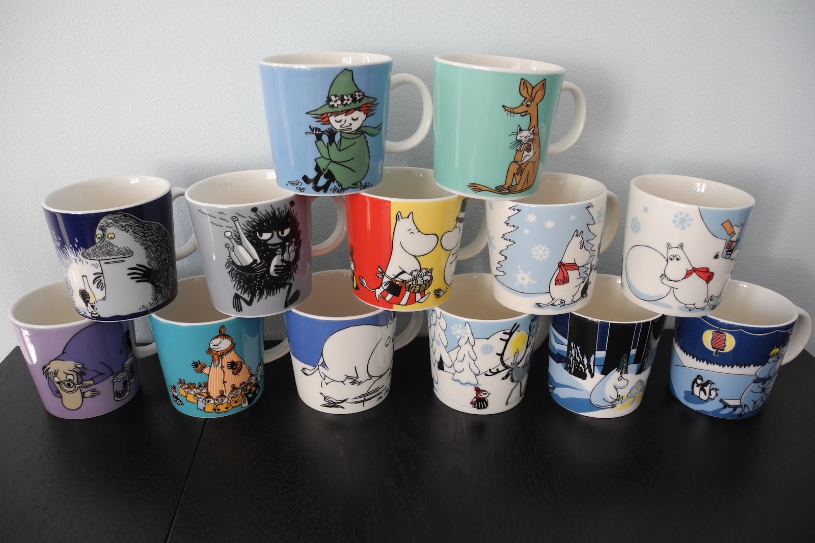 Tee hetki: Muumimukit