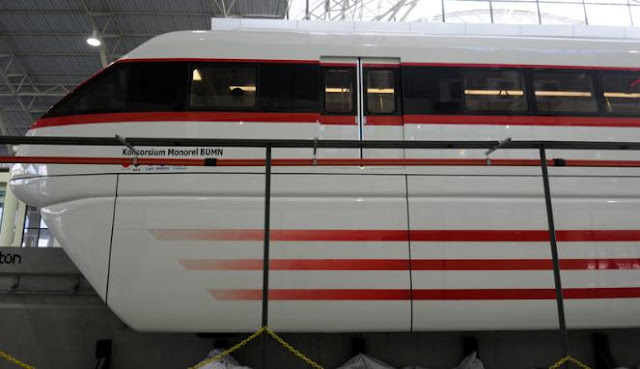 Teknologi Indonesia dan Dunia Terkini: Ini Dia Monorail Buatan PT INKA