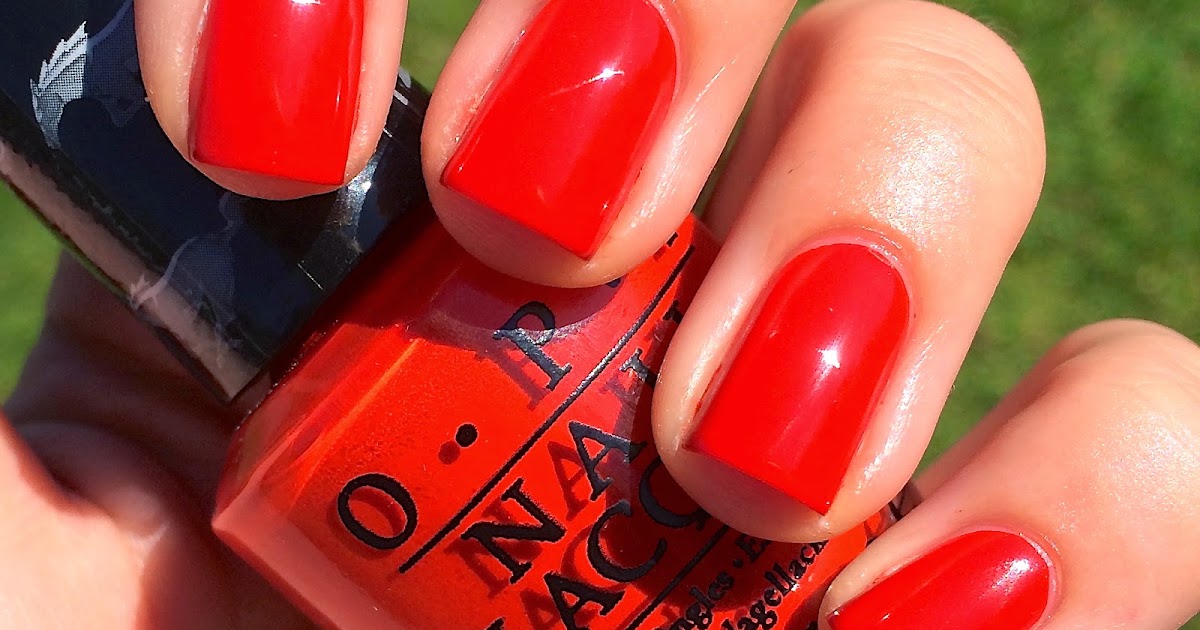 Opi Red Nail Polish Swatches