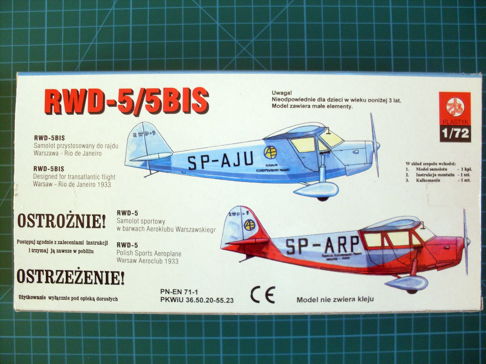 Recenzja: Powrót do przeszłości czyli RWD-5 1/72 Plastyk