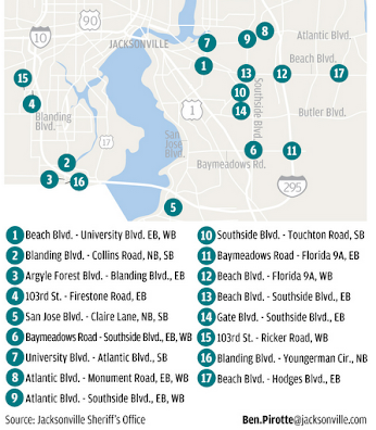 Jacksonville Red Light Cameras
