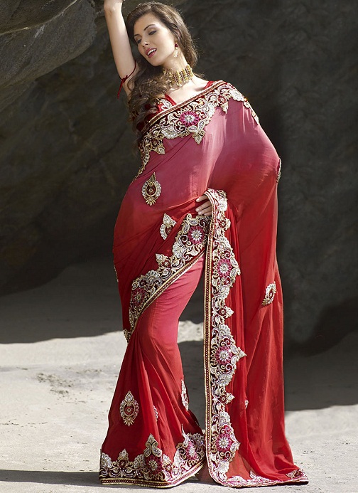 Fashion Of The Year: Indian Shari Fashion-2013