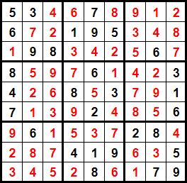 LeetCode #37 Sudoku Solver