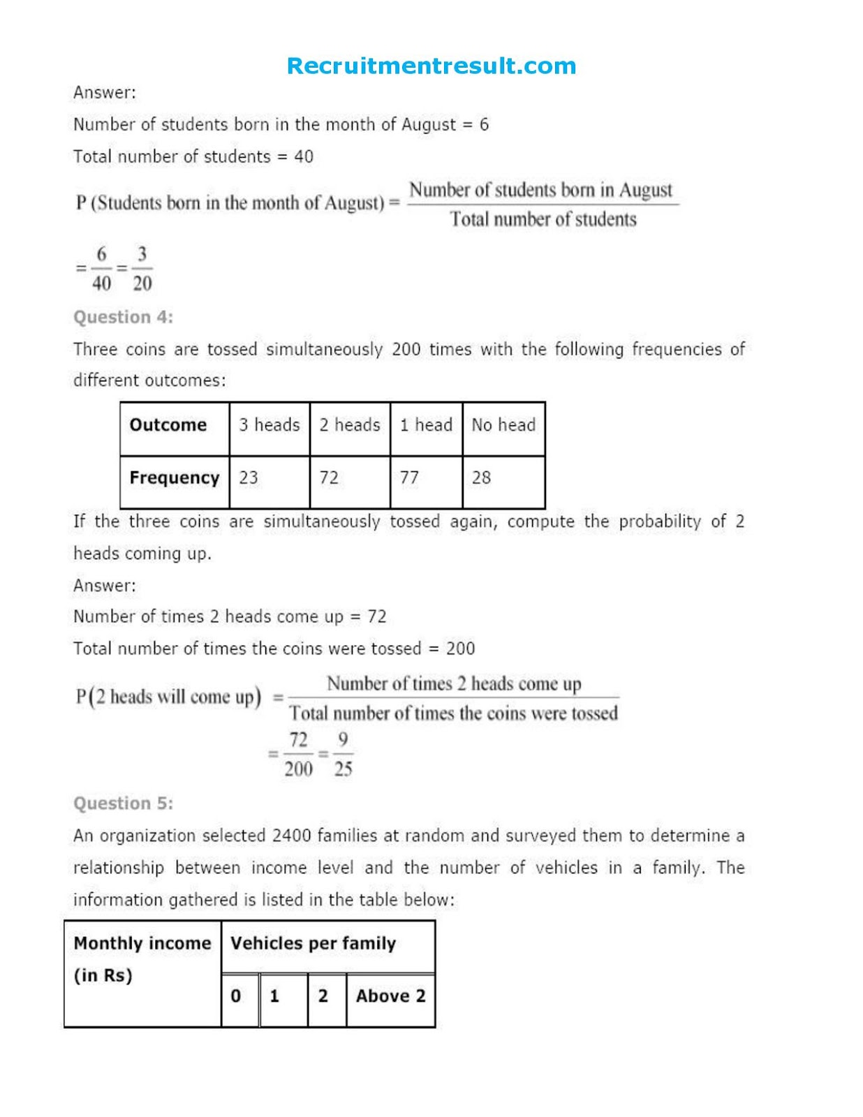 MathS HUB: Chapter 15 Probability