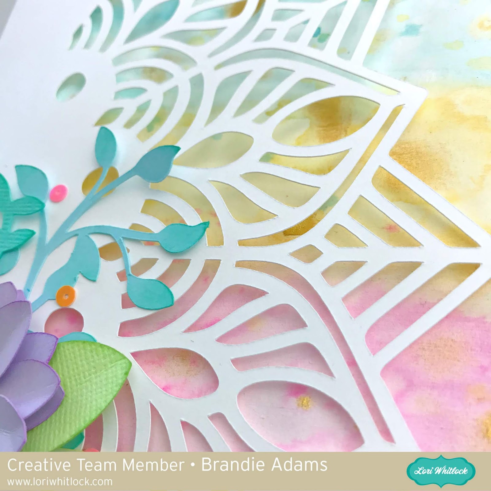 Conviviality Crafts: Lace Edge Card with Brandie