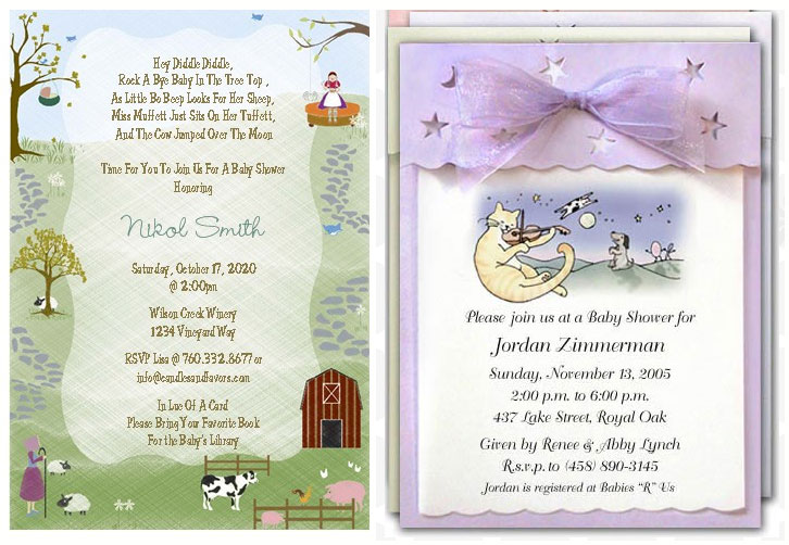 Nursery Rhyme Themed Parties