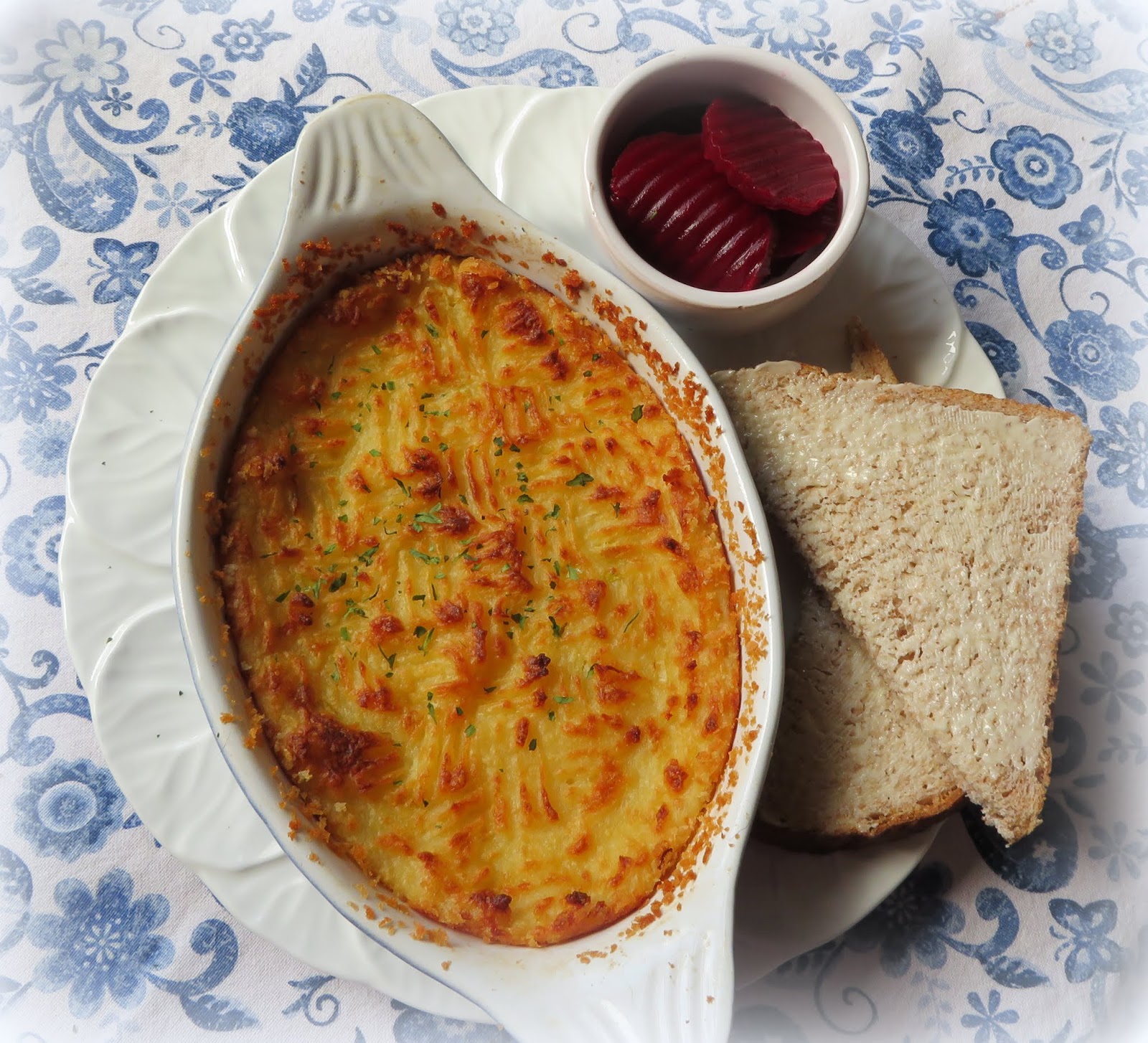 Potato Pie (For one) | The English Kitchen