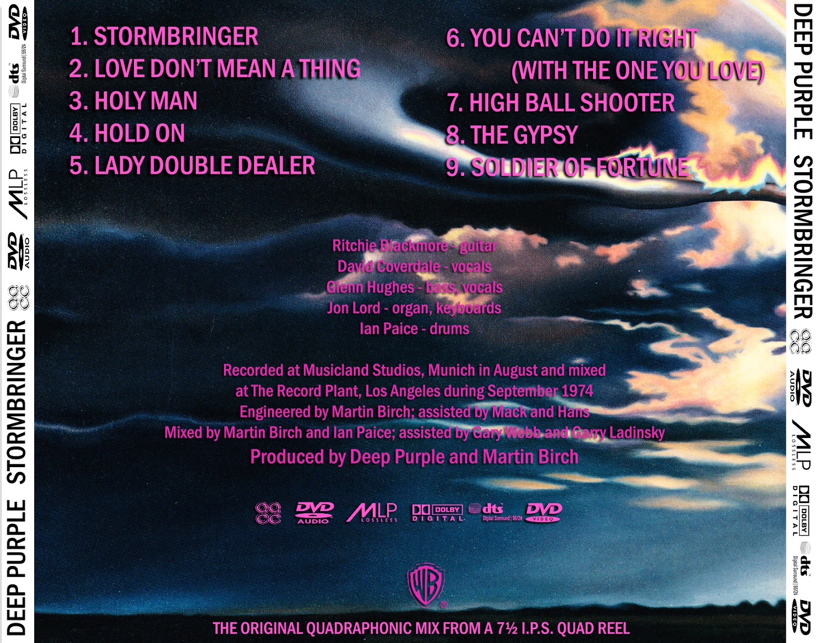 Deep Purple - 1974 Stormbringer (DVD-AUDIO): shellworks — LiveJournal
