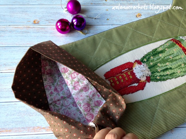 Xelena crochets: Добралась до Holly от Bothy Threads - носок для подарков