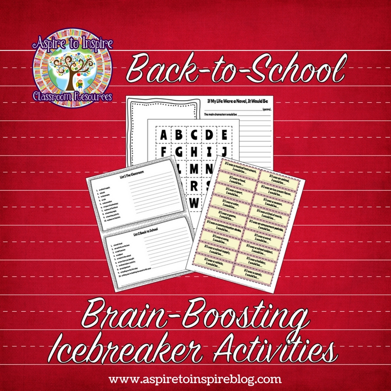 Aspire to Inspire Classroom Resources: Back-to-School Brain-Boosting ...